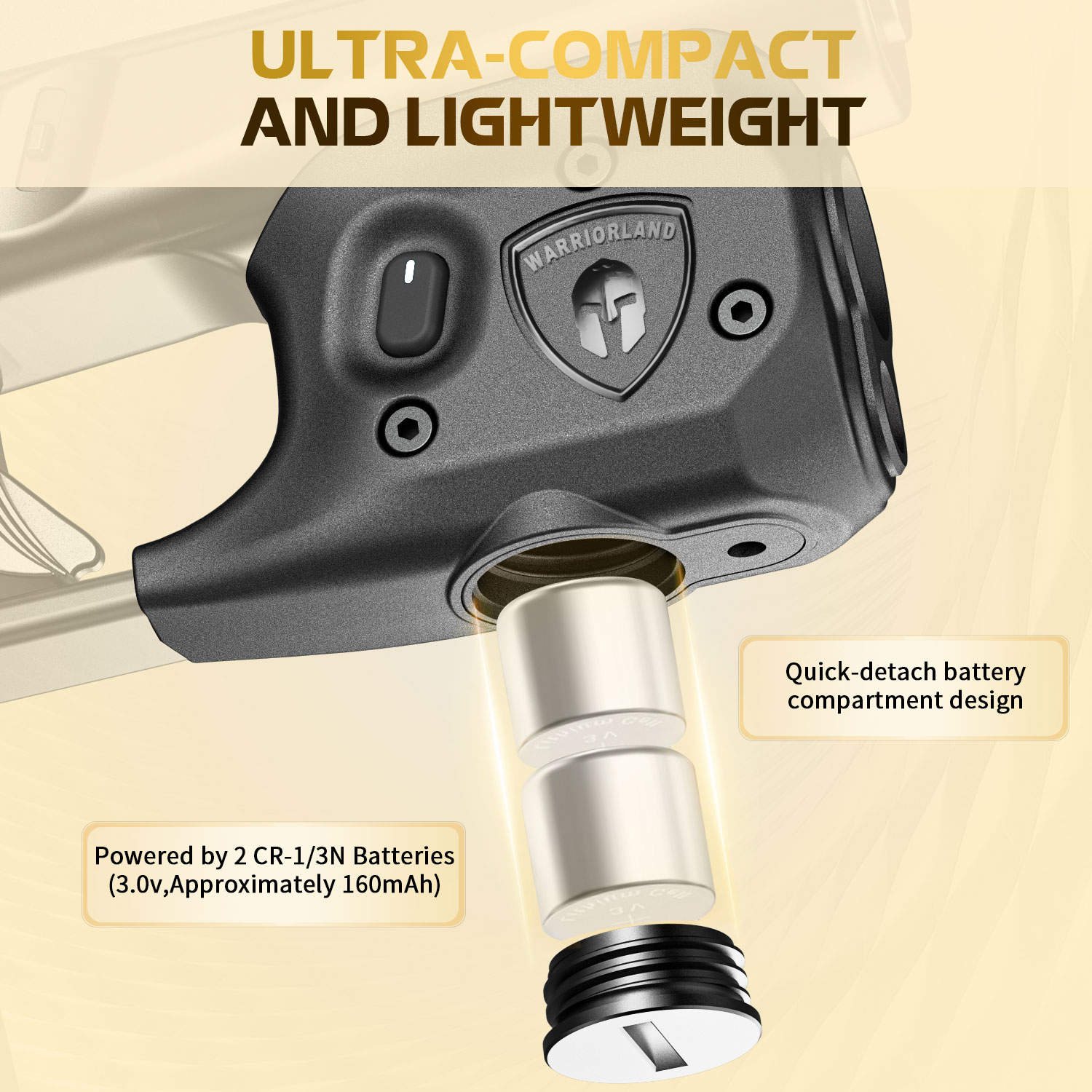 WARRIORLAND Pistol Light Green Laser Combo Fits Glock 42 / G43 / G43X ...