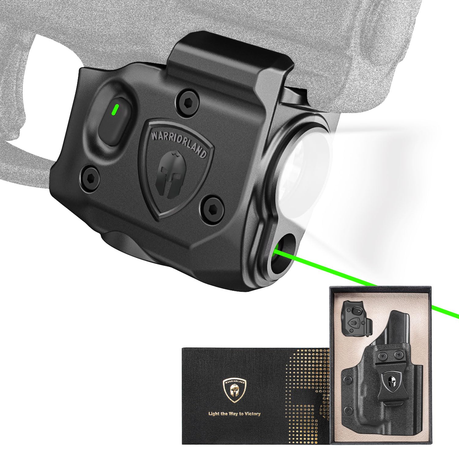 WARRIORLAND Pistol Light Laser & Holster Fit for Taurus G2C/ G3C/ PT111 ...