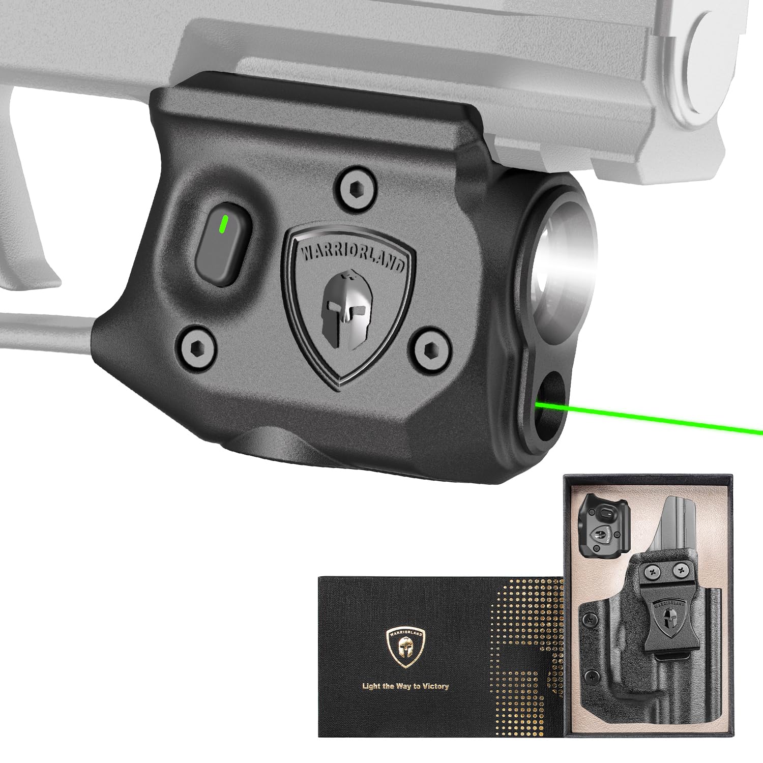 WARRIORLAND Pistol Light Laser & Holster Fit for Sig P365-XMACRO ...