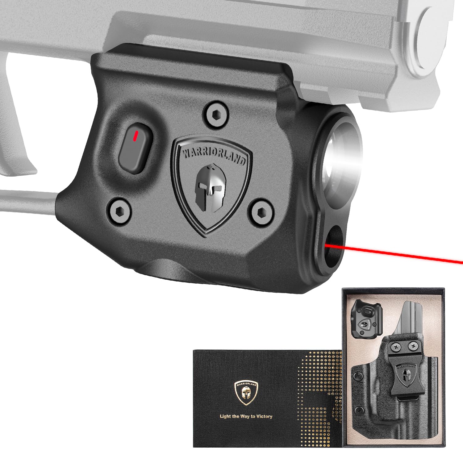 WARRIORLAND Pistol Light Laser & Holster Fit for Sig P365-XMACRO ...