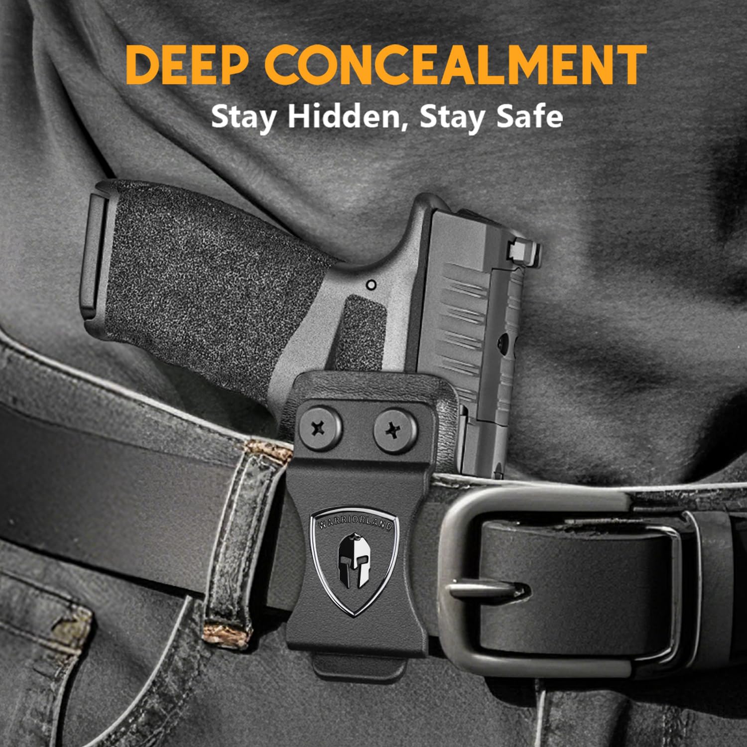WARRIORLAND IWB Kydex Holster Compatible with Springfield Hellcat Pro ...