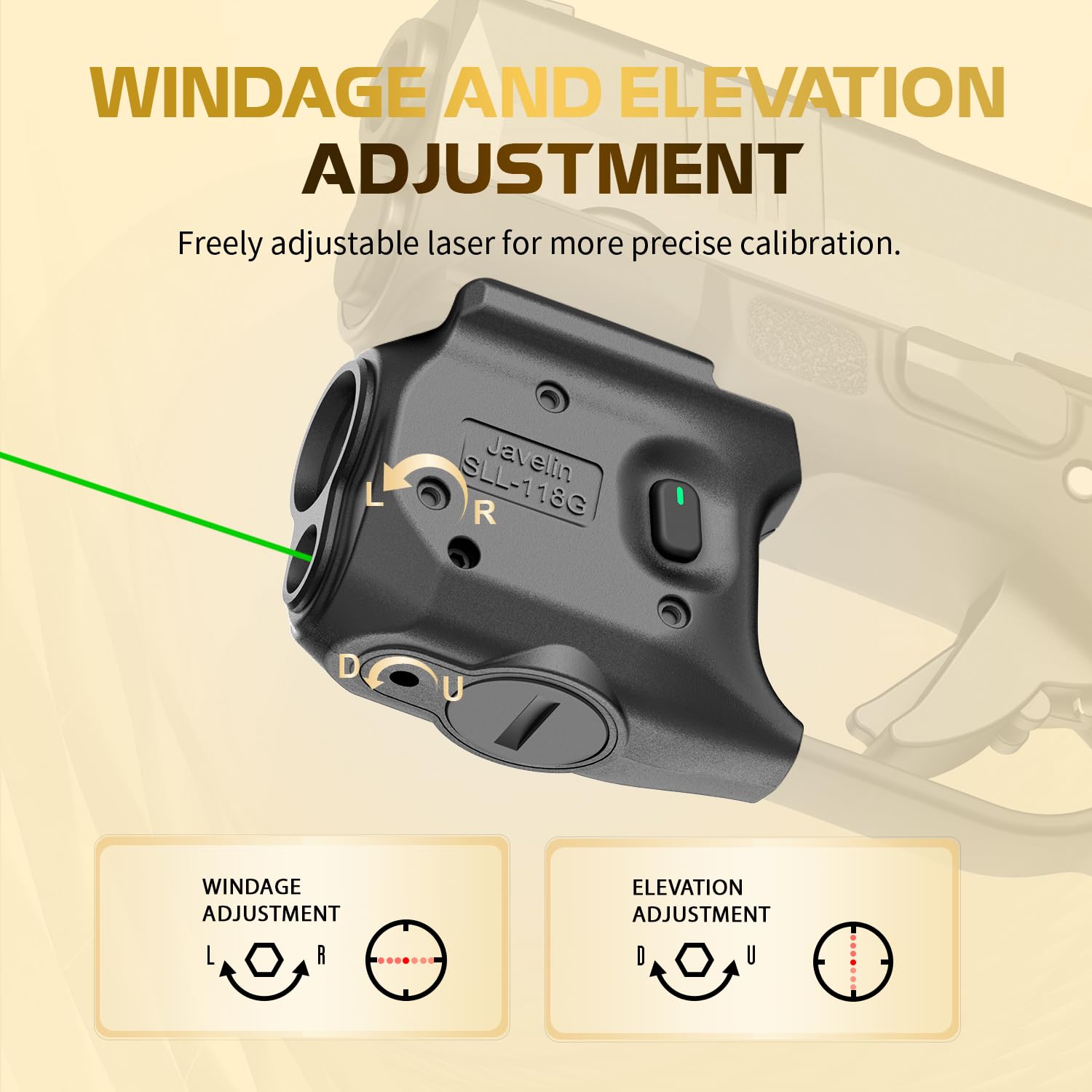 WARRIORLAND Pistol Light Laser Combo, Compatible with Springfield ...